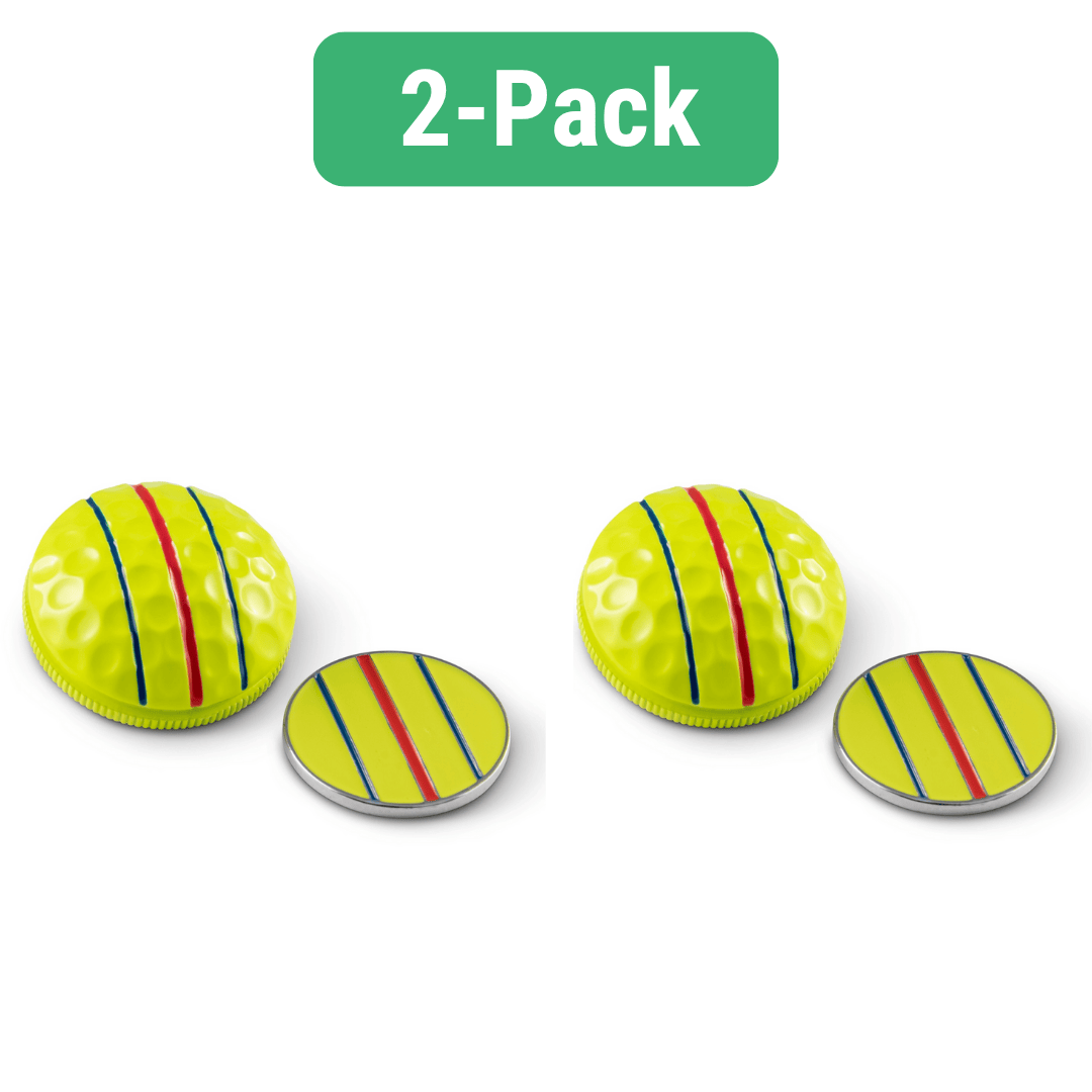 Three Rail Ball Marker - 2 Pack Bundle – OnPointGolf.us